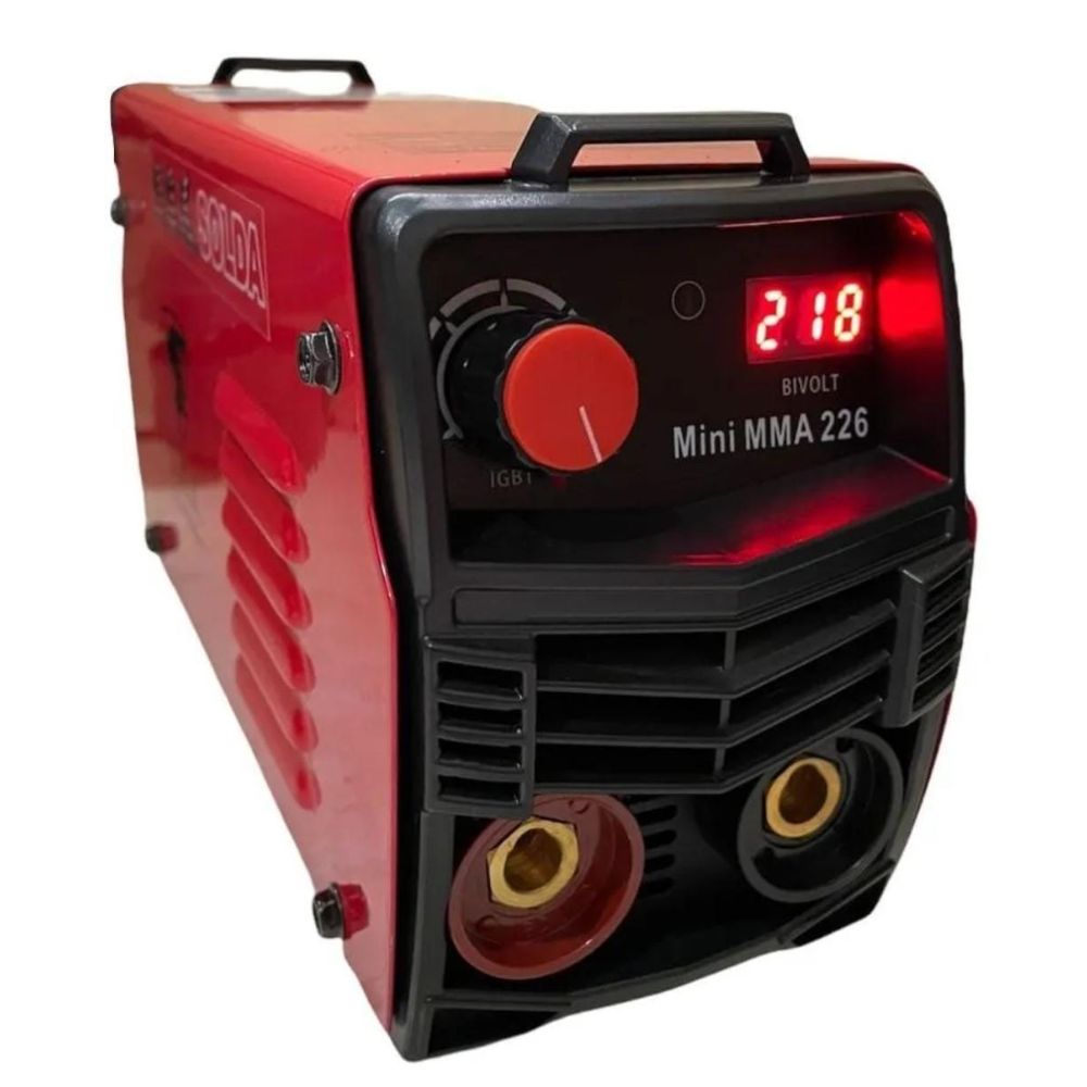 Máquinas - MINI INVERSORA MMA 200A (226) BV - USK - mercadosoldas.com