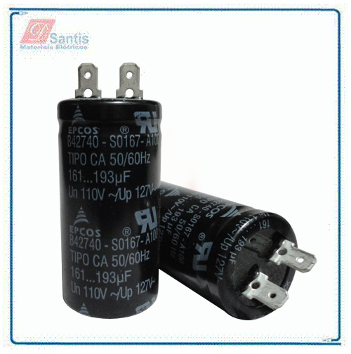 Capacitor 110/220V Eletroliticos - CAPACITOR 161/193 - MINI 110V - D ...
