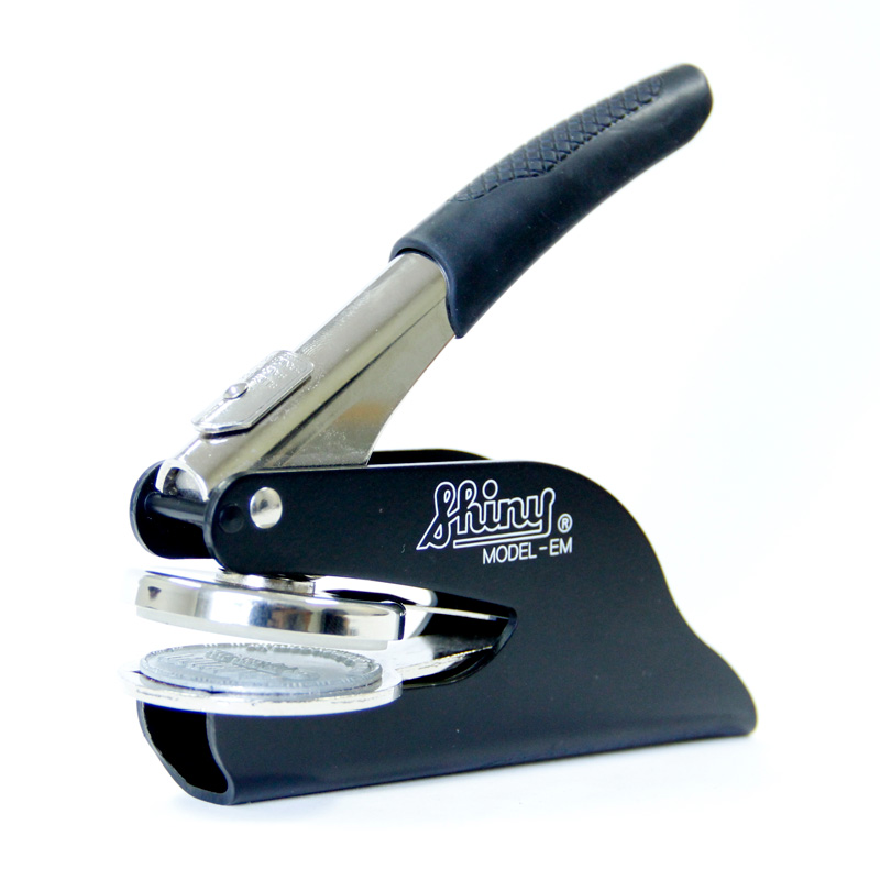 Chancelas - Chancela de Mão Shiny - Modelo "EM" (41mm/50mm/25x50mm ...