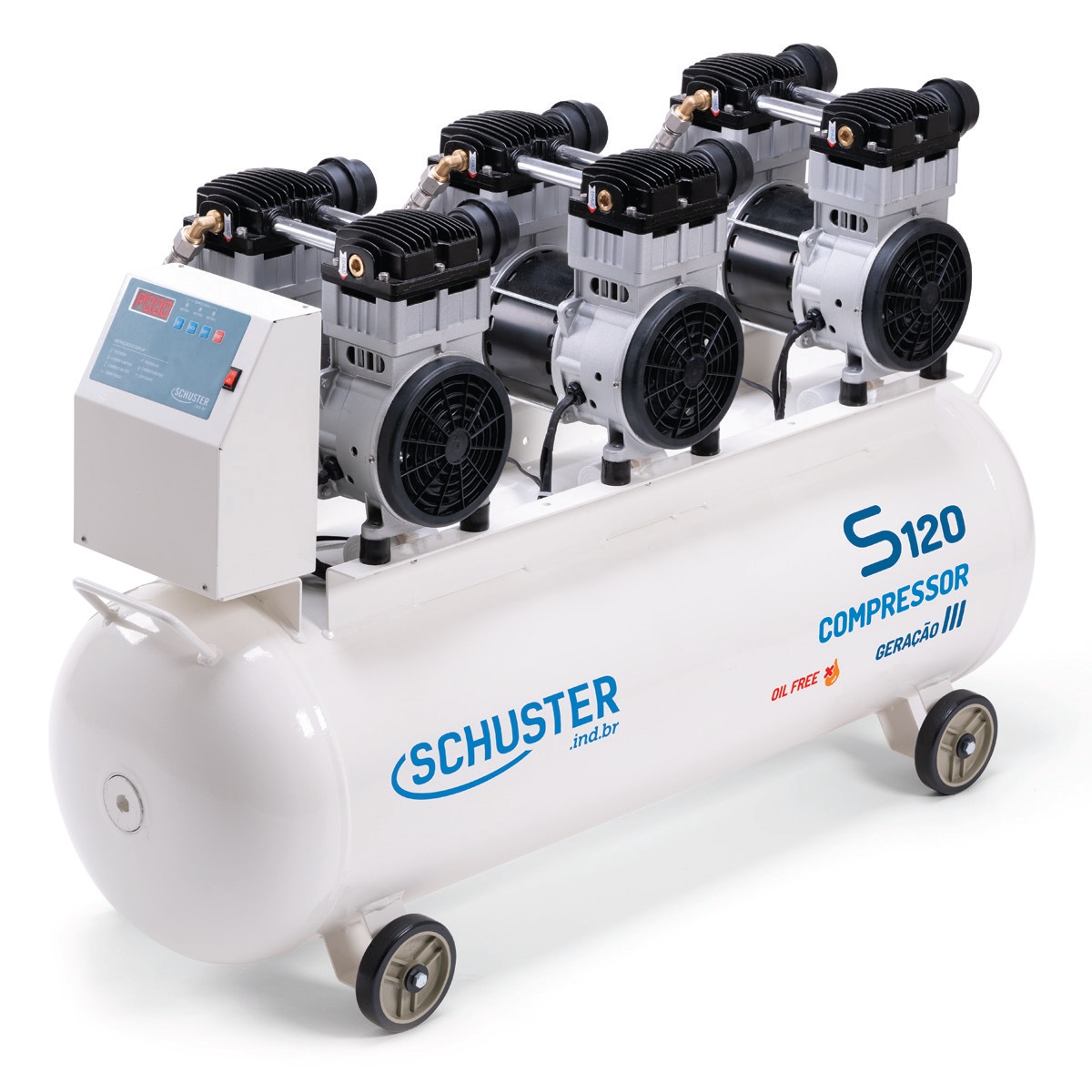 Compressores - Compressor Schuster S120 - 6,0 HP (220V) - Equiponorte